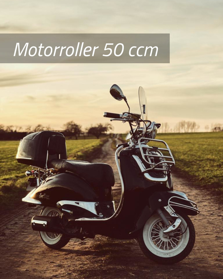 Retro Roller -Elektroroller und Motorroller 50ccm | Burnout GmbH