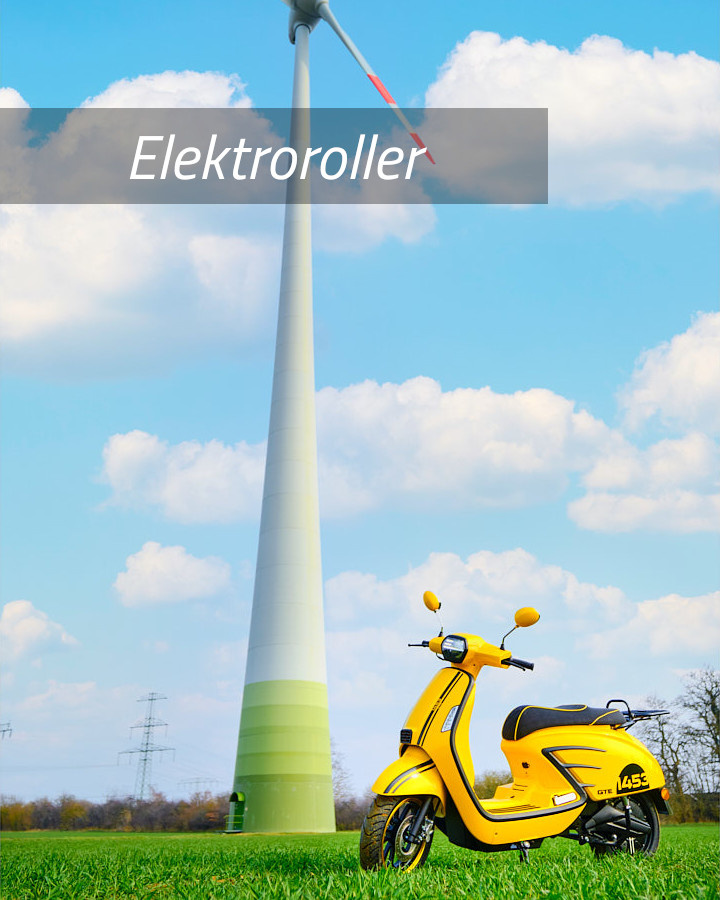 Retro Roller -Elektroroller und Motorroller 50ccm | Burnout GmbH